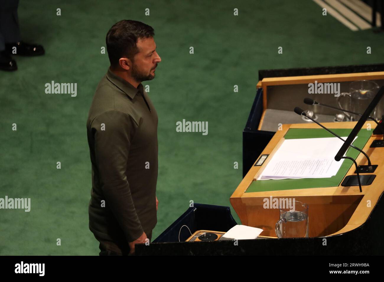 September 19, 2023, New York City, New York: (NEW) Ukraine President ...