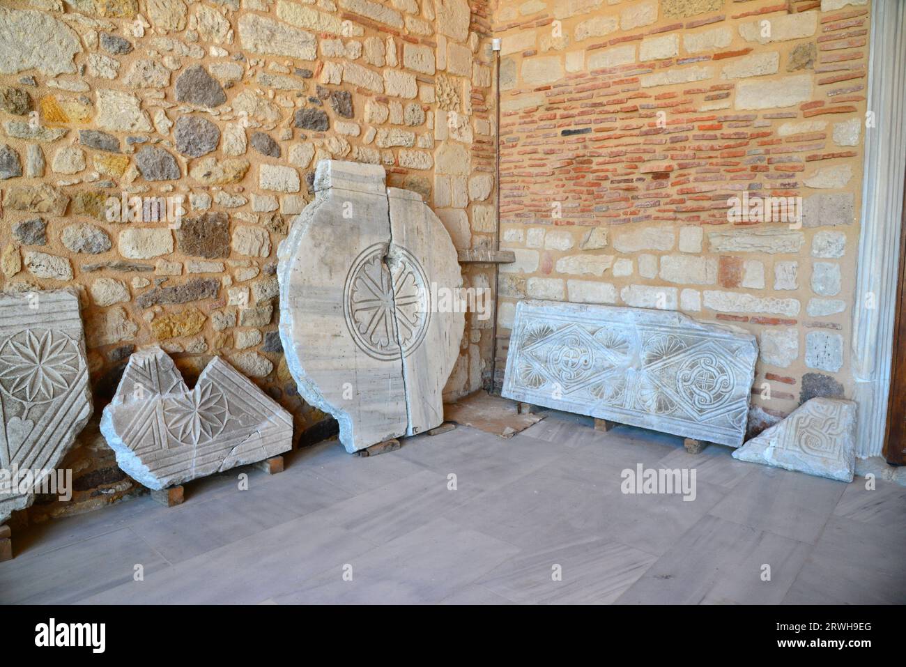 Enez Town, located in Edirne, Turkey, is an ancient ancient settlement ...