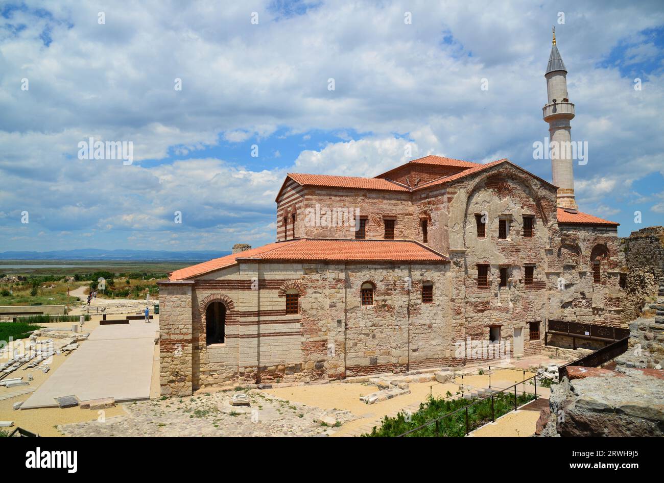 Enez Town, located in Edirne, Turkey, is an ancient ancient settlement ...