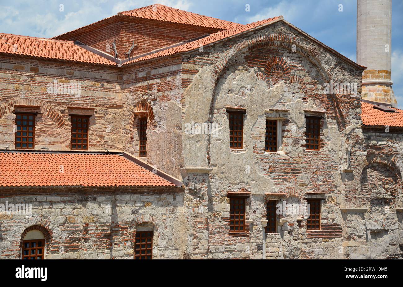 Enez Town, located in Edirne, Turkey, is an ancient ancient settlement ...