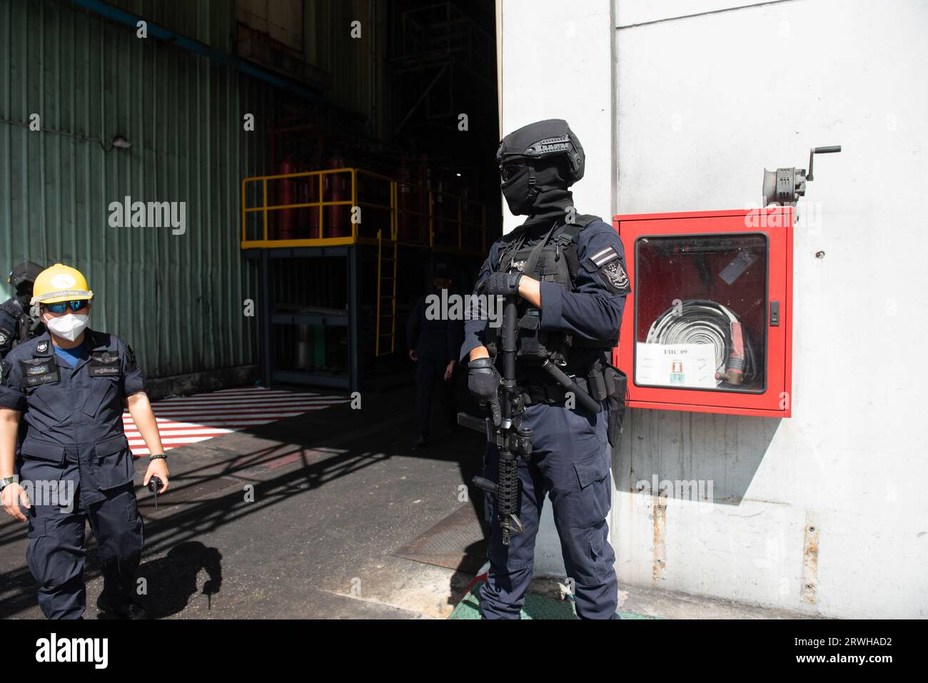 Samut Prakan, Thailand. 17th Sep, 2023. Special Operations Officer, the ...