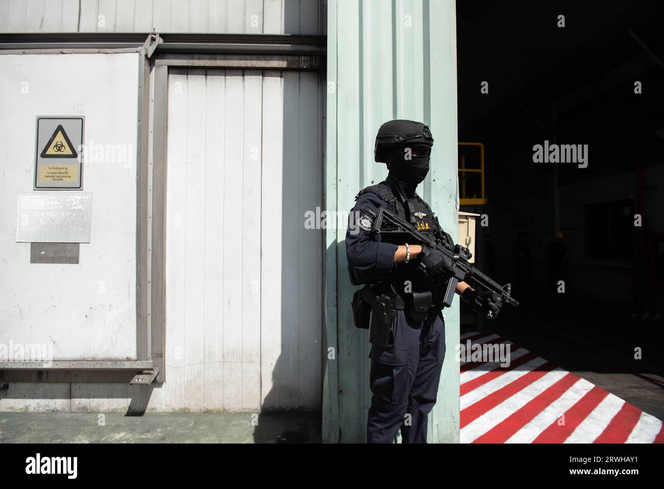 Samut Prakan, Thailand. 17th Sep, 2023. Special Operations Officer, the ...