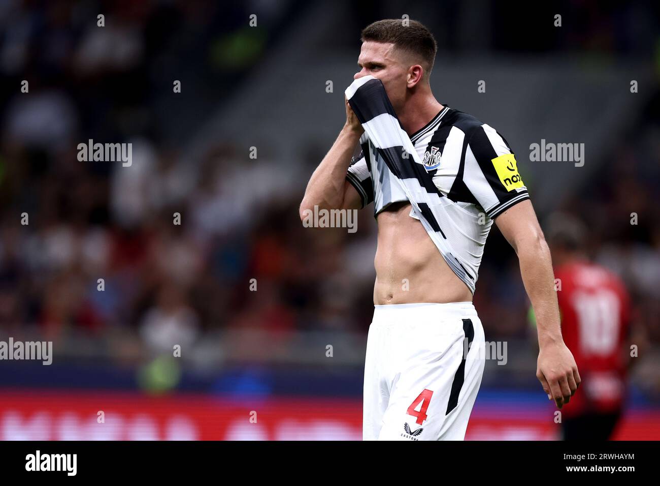 Milano, Italy. 19th Sep, 2023. Sven Botman of Newcastle United Fc looks ...
