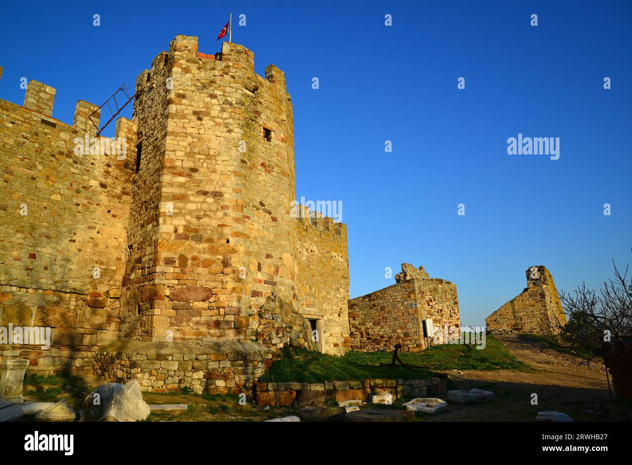 Enez Town, located in Edirne, Turkey, is an ancient ancient settlement ...