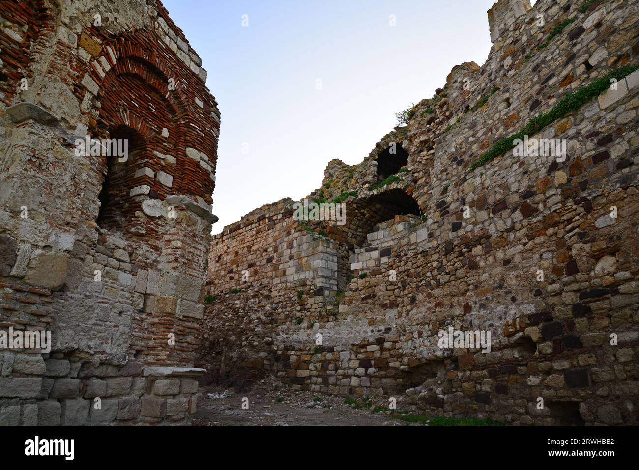 Enez Town, located in Edirne, Turkey, is an ancient ancient settlement ...