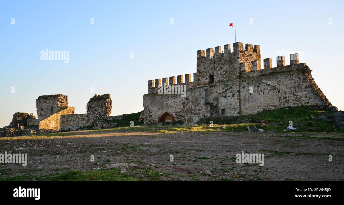 Enez Town, located in Edirne, Turkey, is an ancient ancient settlement ...
