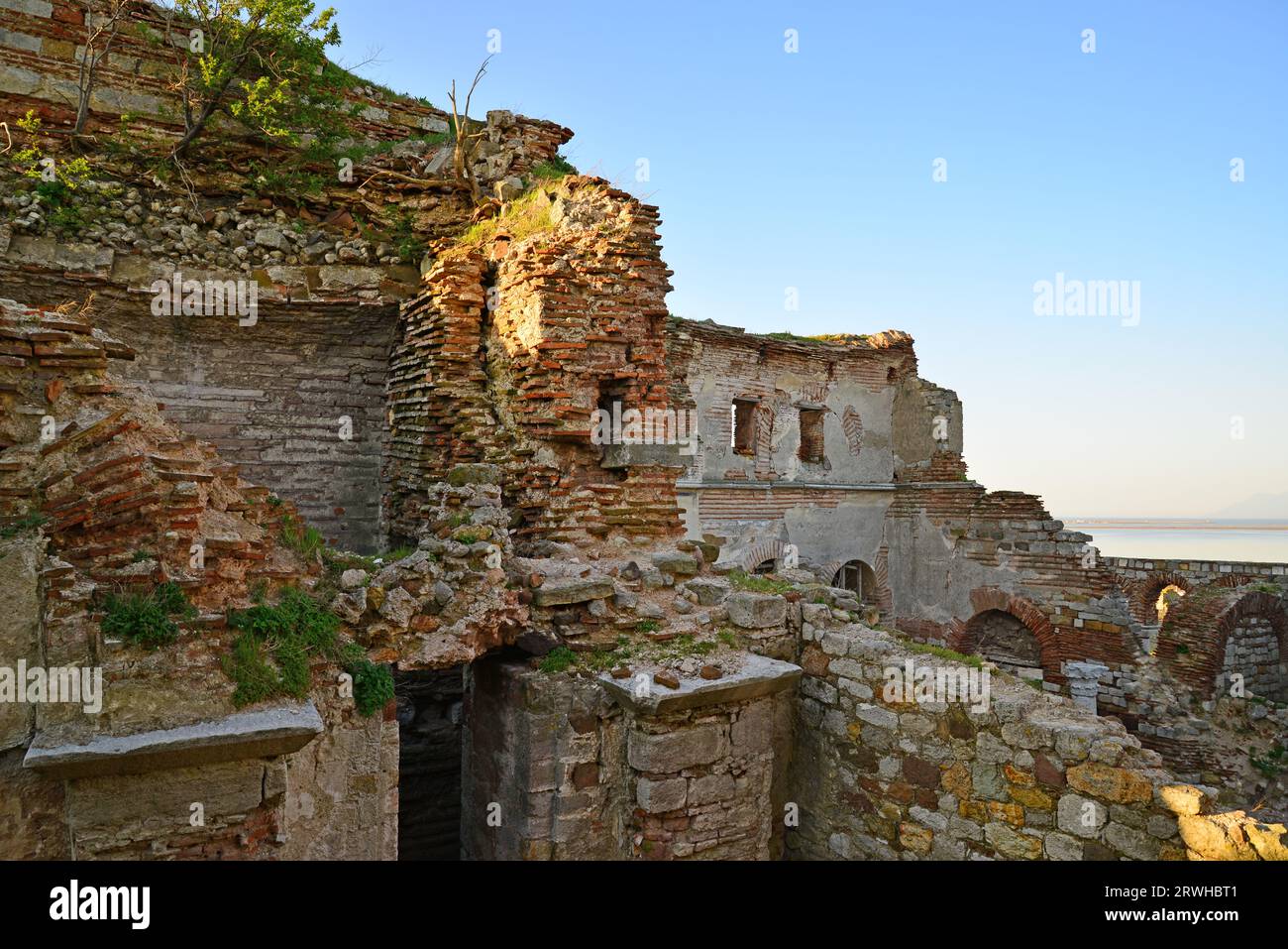 Enez Town, located in Edirne, Turkey, is an ancient ancient settlement ...