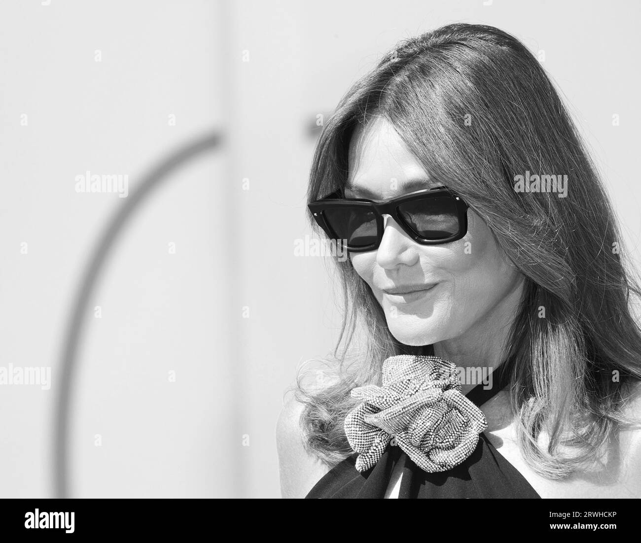 VENICE, ITALY - SEPTEMBER 02: Carla Bruni attends a red carpet for the ...