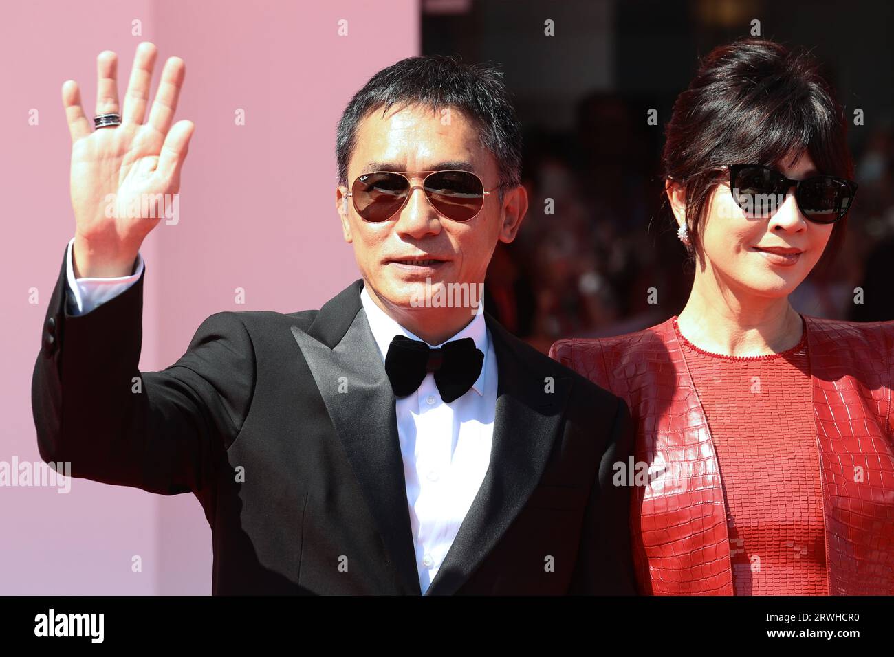 VENICE, ITALY - SEPTEMBER 02: Tony Leung Chiu-Wai and Carina Lau Kar ...