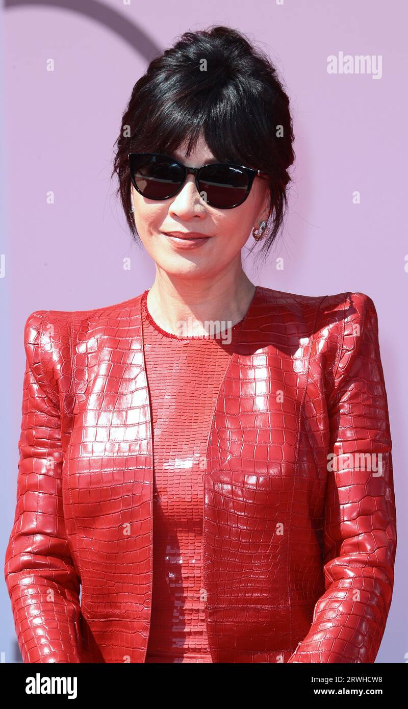VENICE, ITALY - SEPTEMBER 02: Carina Lau Kar-ling attends a red carpet ...