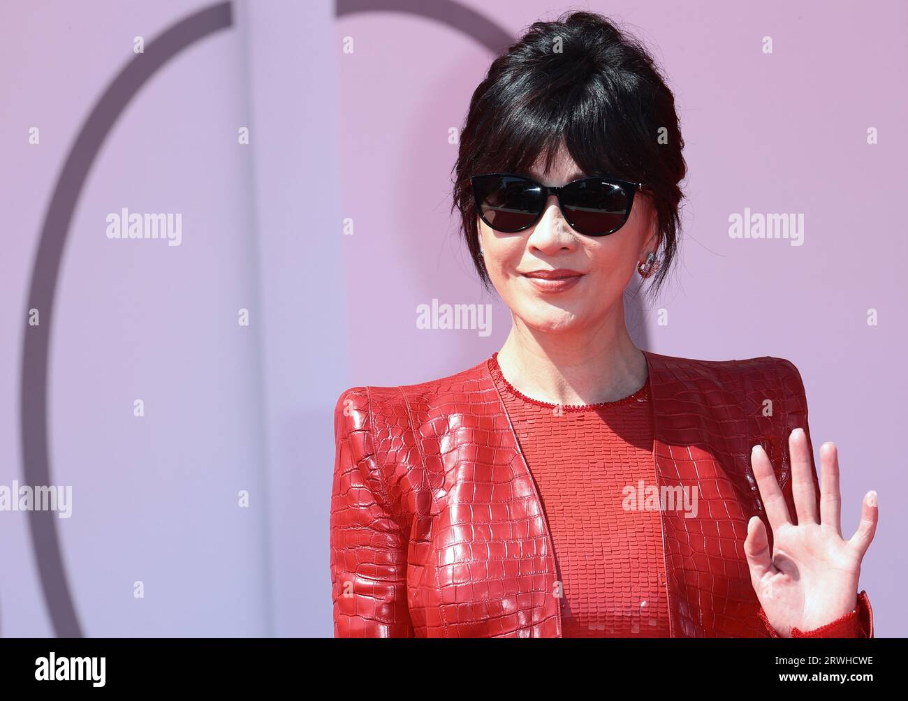 VENICE, ITALY - SEPTEMBER 02: Carina Lau Kar-ling attends a red carpet ...