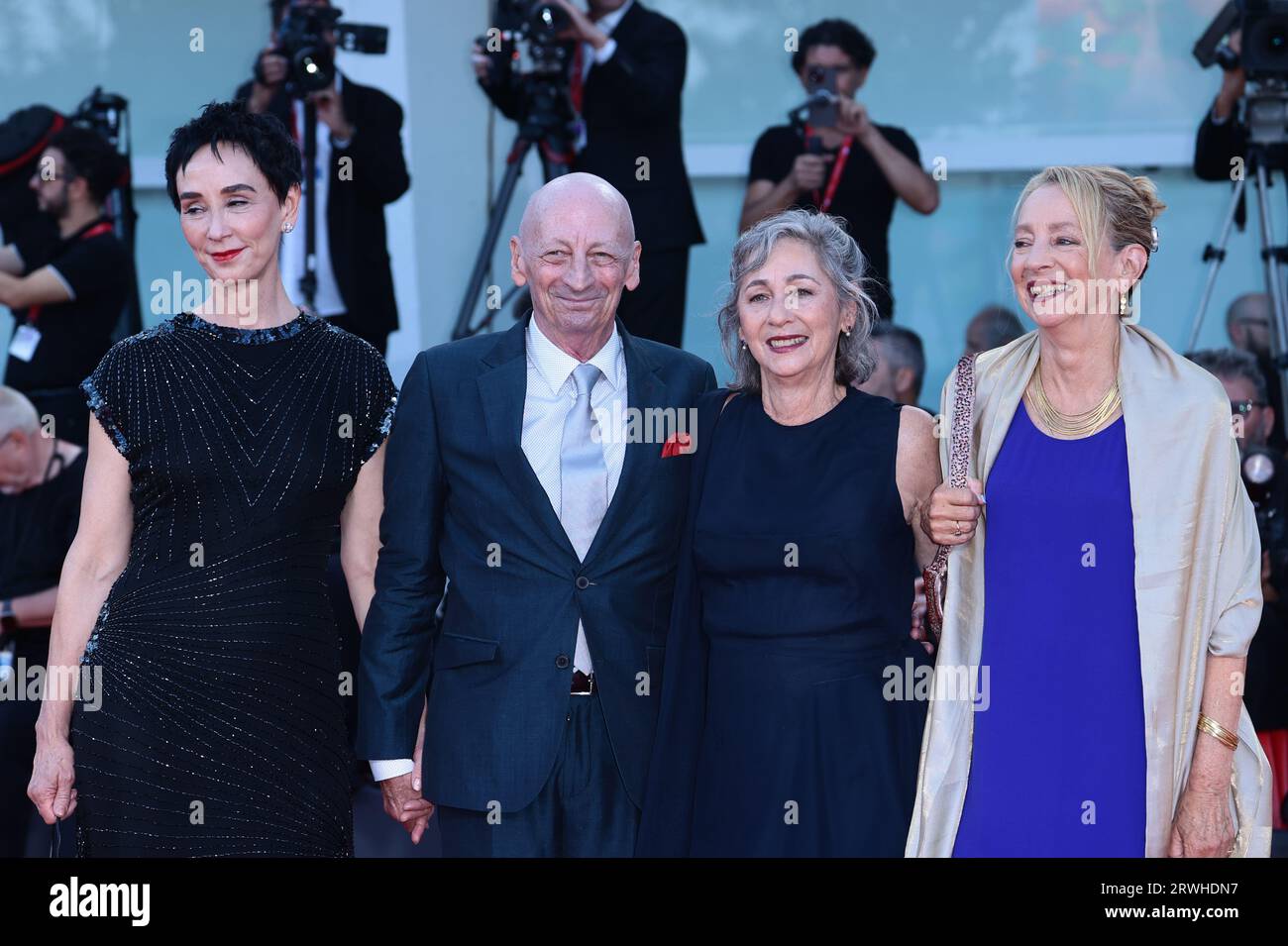 VENICE, ITALY - SEPTEMBER 02: Jamie Bernstein, Nina Bernstein Simmons ...