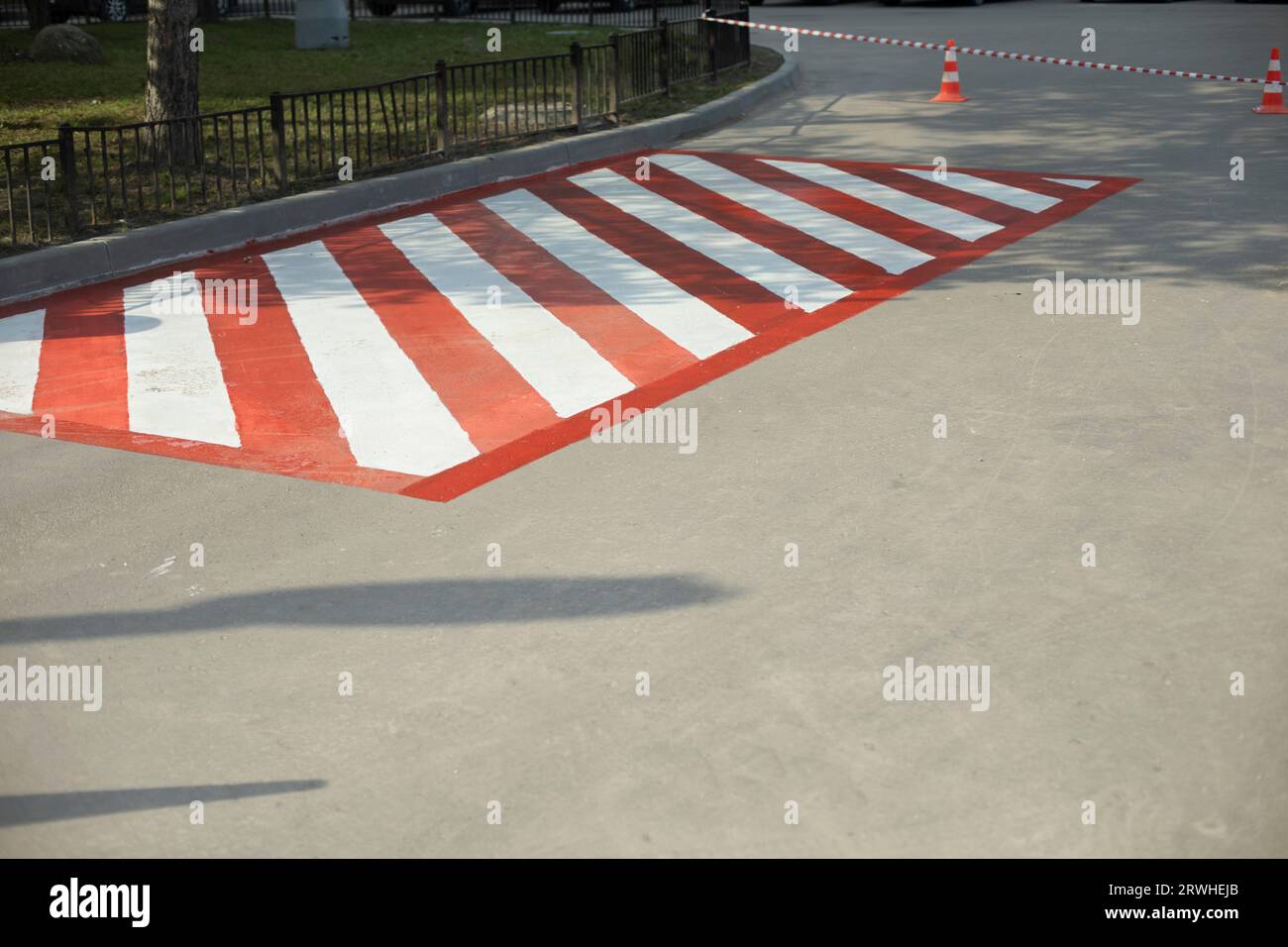 Platform for fire equipment. Parking for firefighters. Asphalt is ...