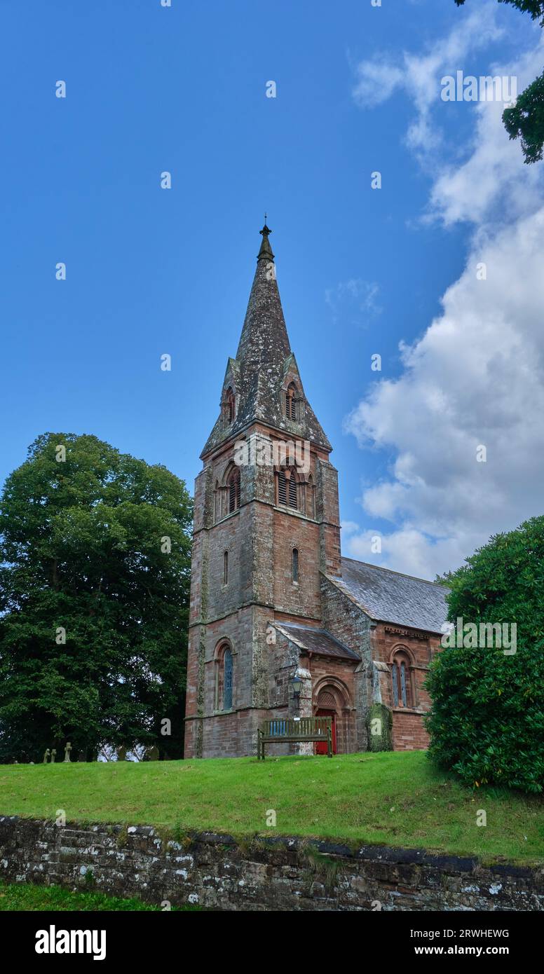 St Paul's Church, Holme Eden, Warwick Bridge, Carlisle, Cumbria Stock ...