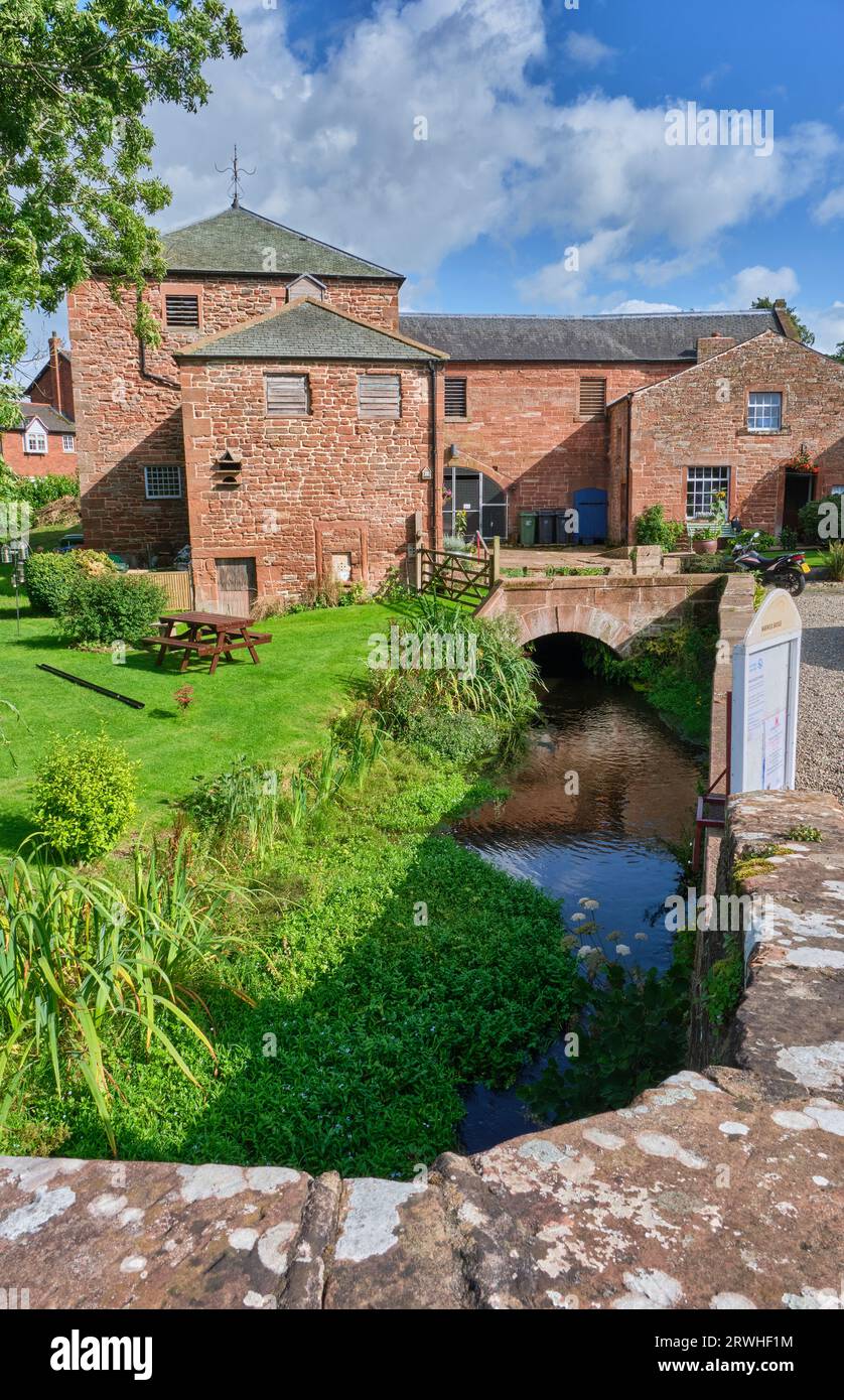 Warwick Bridge Corn Mill, Warwick Bridge, Carlisle, Cumbria Stock Photo ...