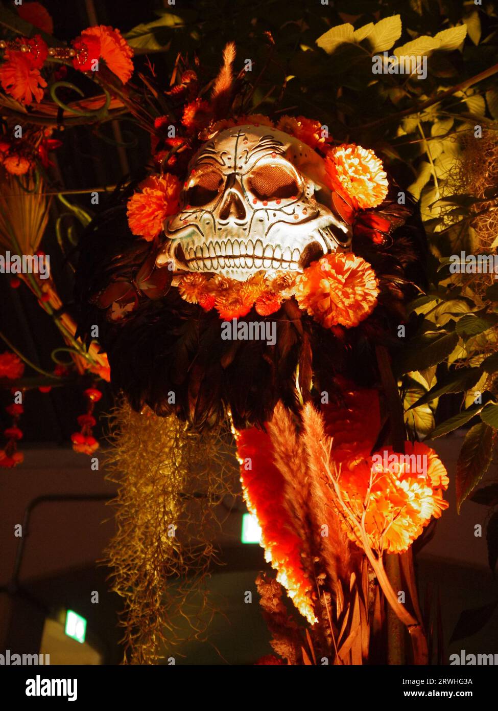 Kew Gardens, Richmond, UK - Oct 14th 2022: Calaveras (Skulls) in the ...