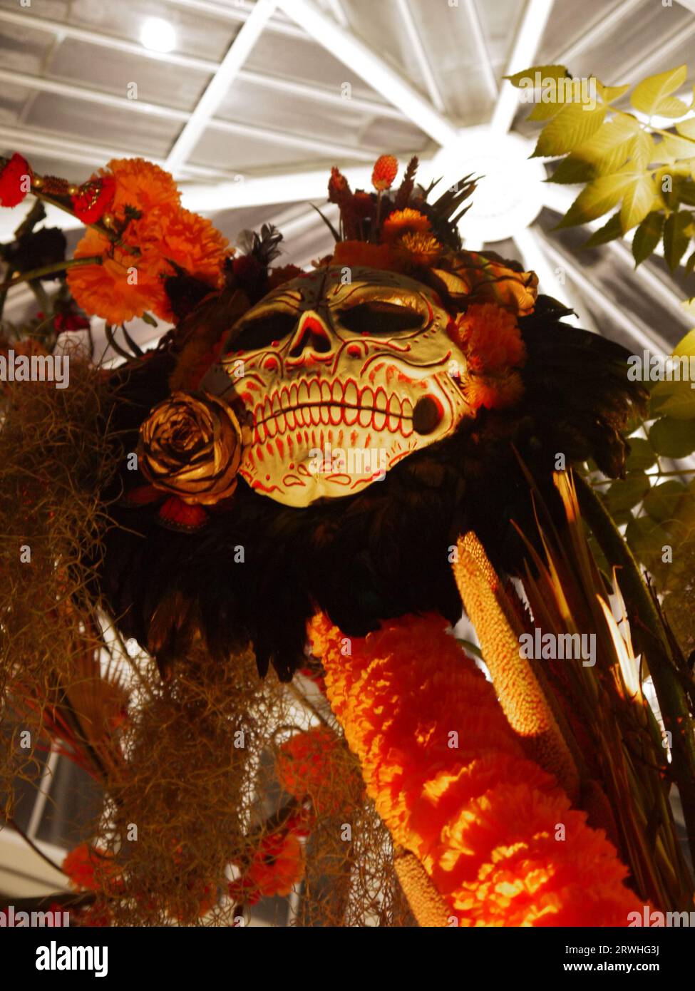 Kew Gardens, Richmond, UK - Oct 14th 2022: Calaveras (Skulls) in the ...