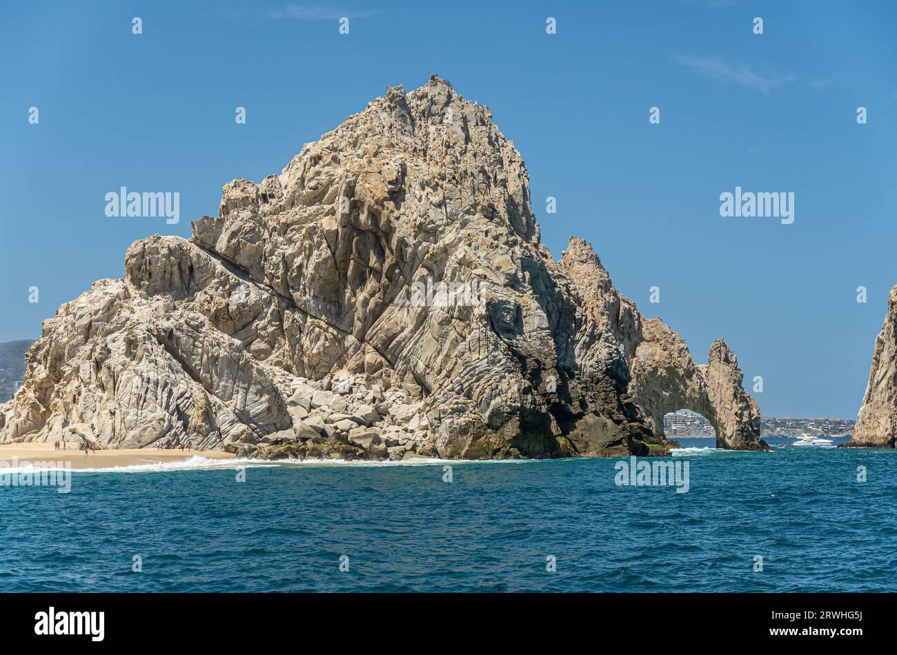 Mexico, Cabo San Lucas - July 16, 2023: Playa de Los Amantes and El ...