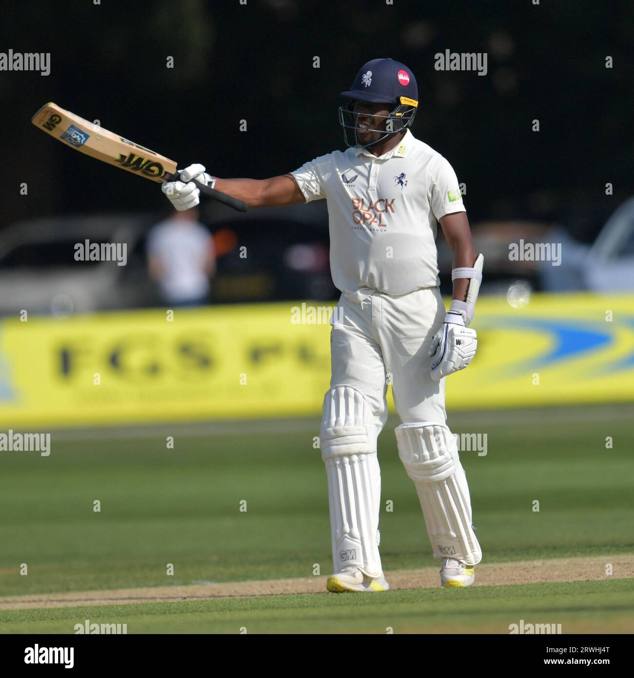 Canterbury, England. 10 Sep 2023. Daniel Bell-Drummond of Kent ...