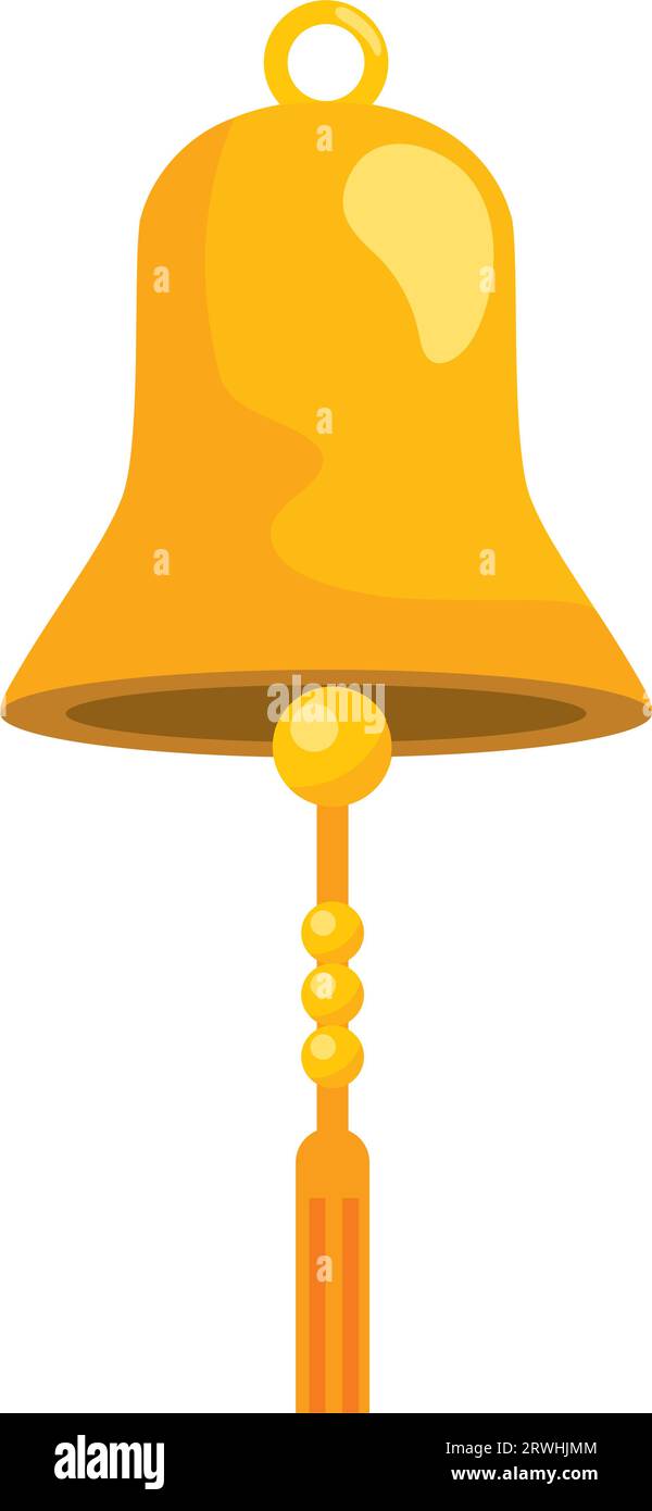 golden bell hanging traditional Stock Vector Image & Art - Alamy