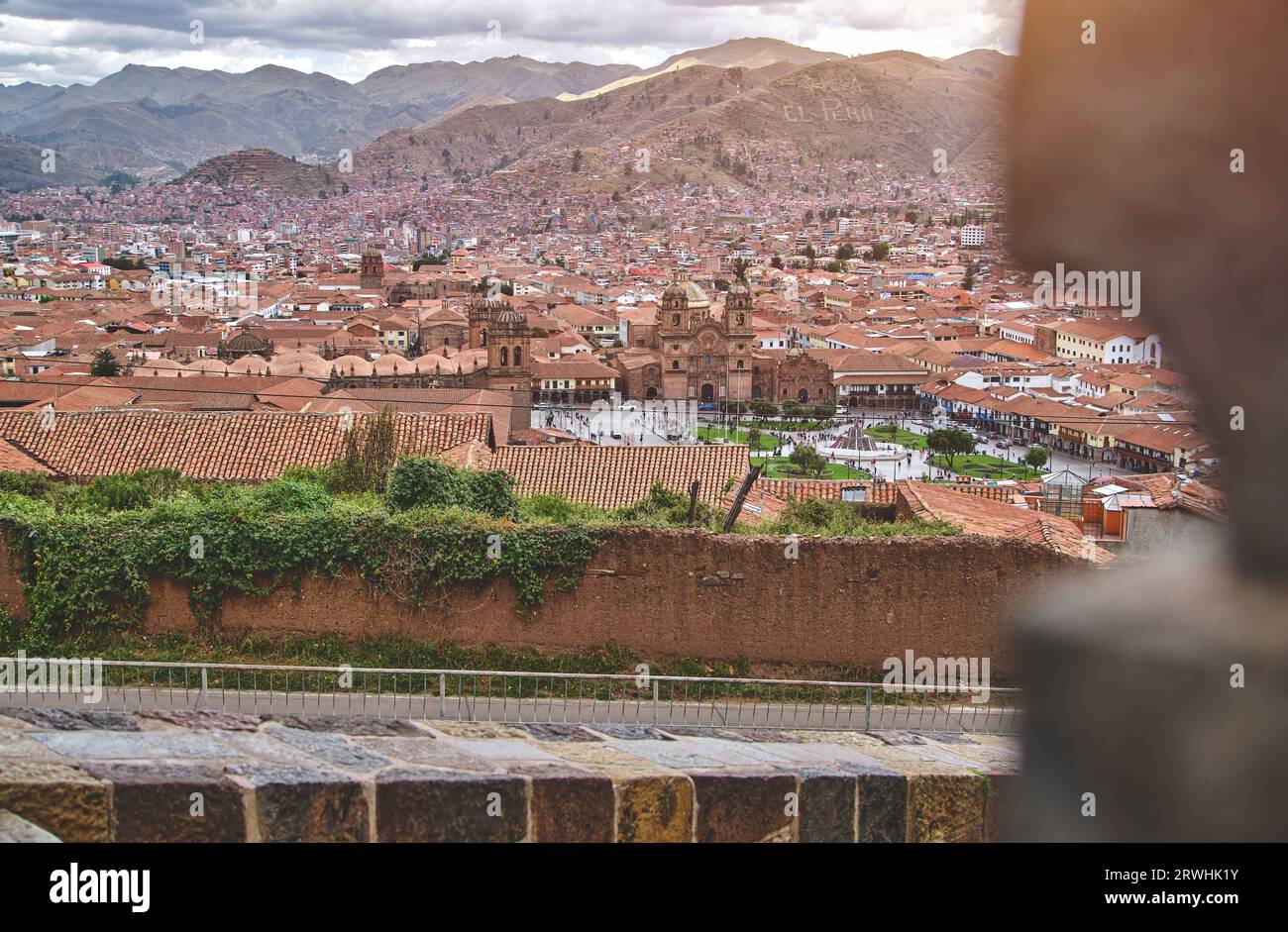 Cusco, Peru the historic capital of the Inca Empire. Plaza de Armas ...