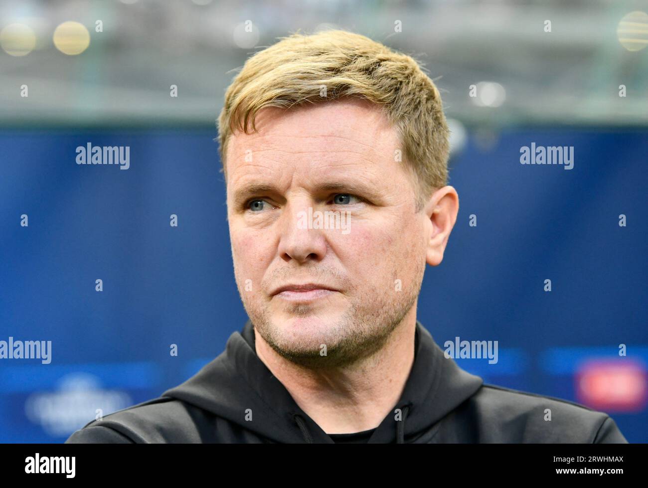 Milano Italy 19th Sep 2023 Head Coach Eddie Howe Of Newcastle United Seen During The Uefa