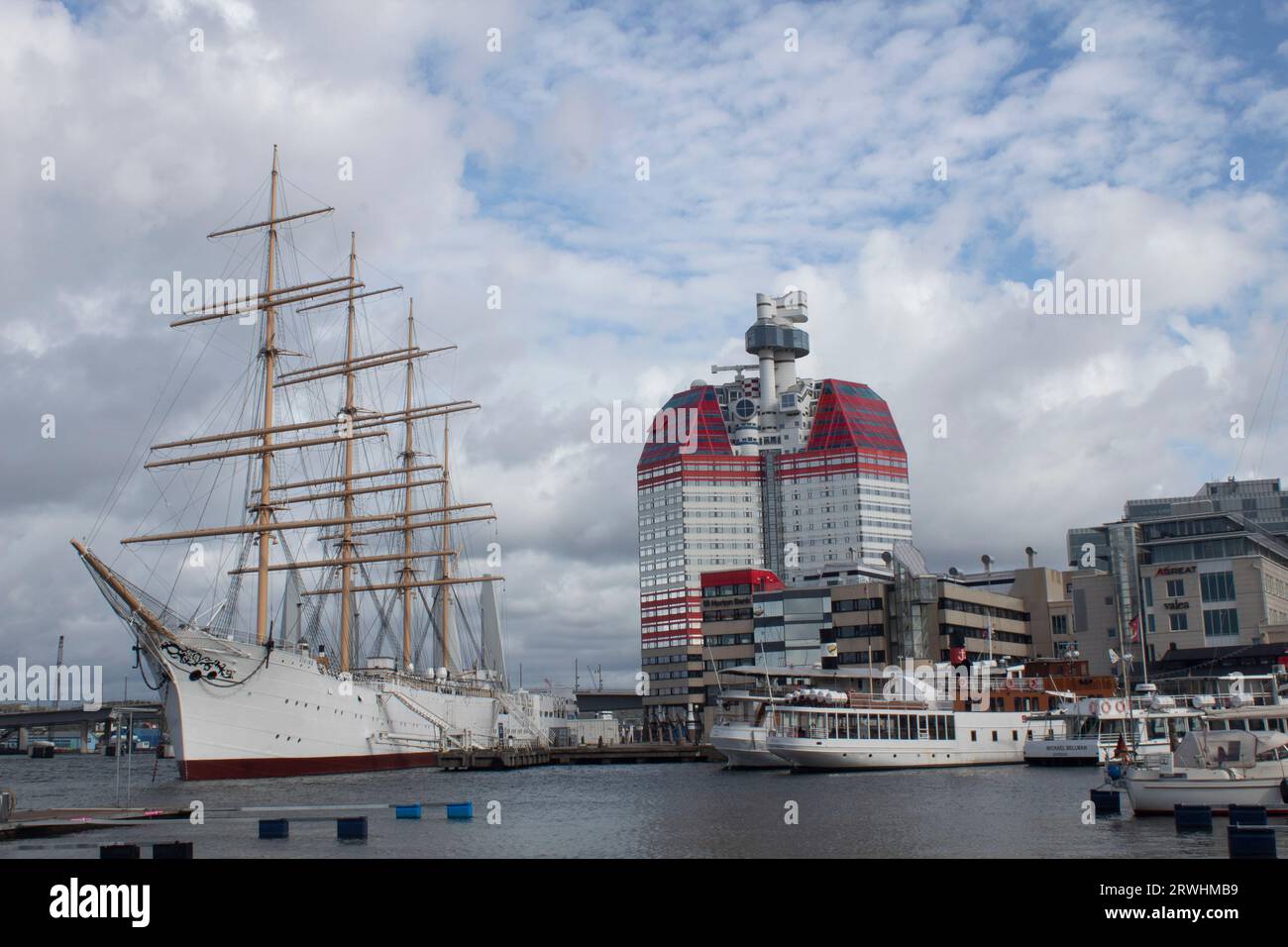The Hotel Barken Viking and the Lilla Bommen building called ...