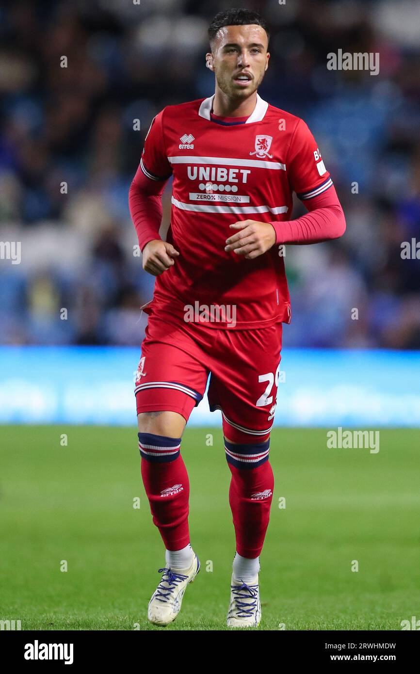 Sam Greenwood #29 of Middlesbrough during the Sky Bet Championship ...