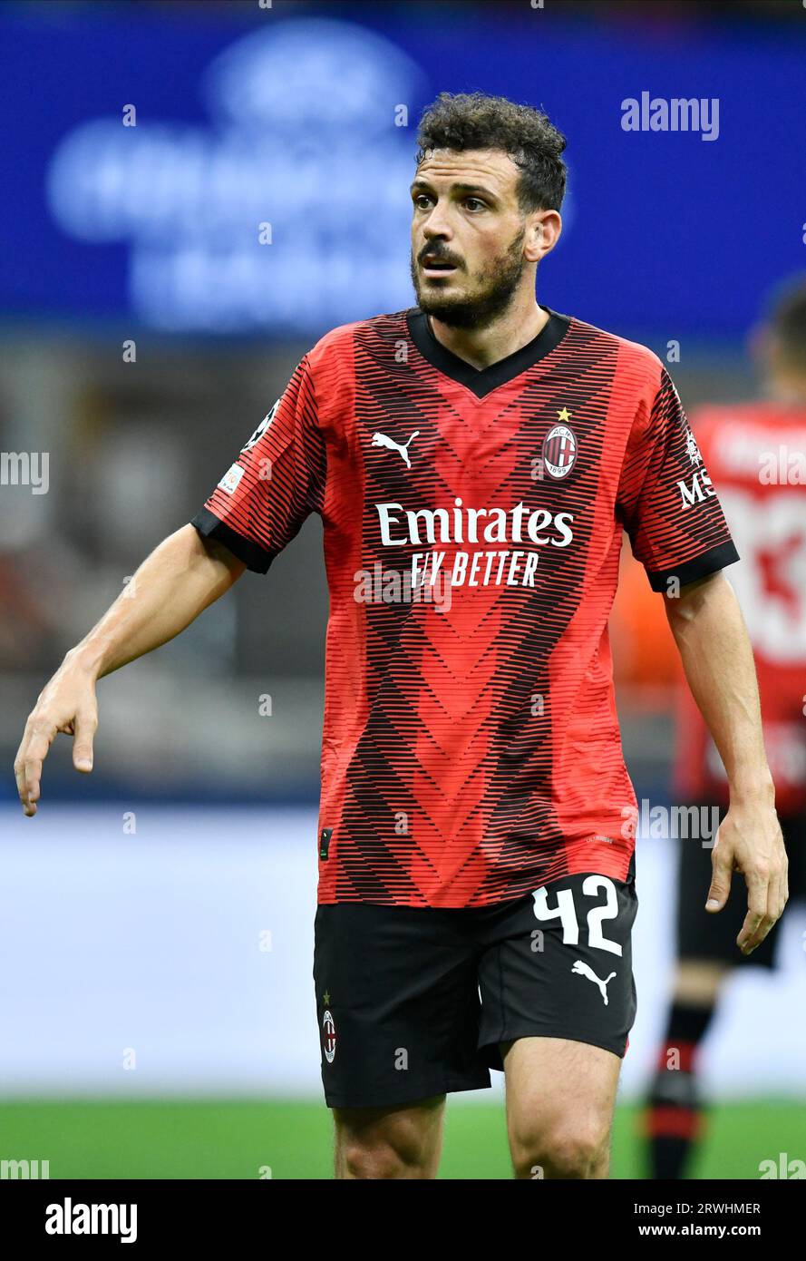 Milano, Italy. 19th Sep, 2023. Alessandro Florenzi (42) of AC Milan ...
