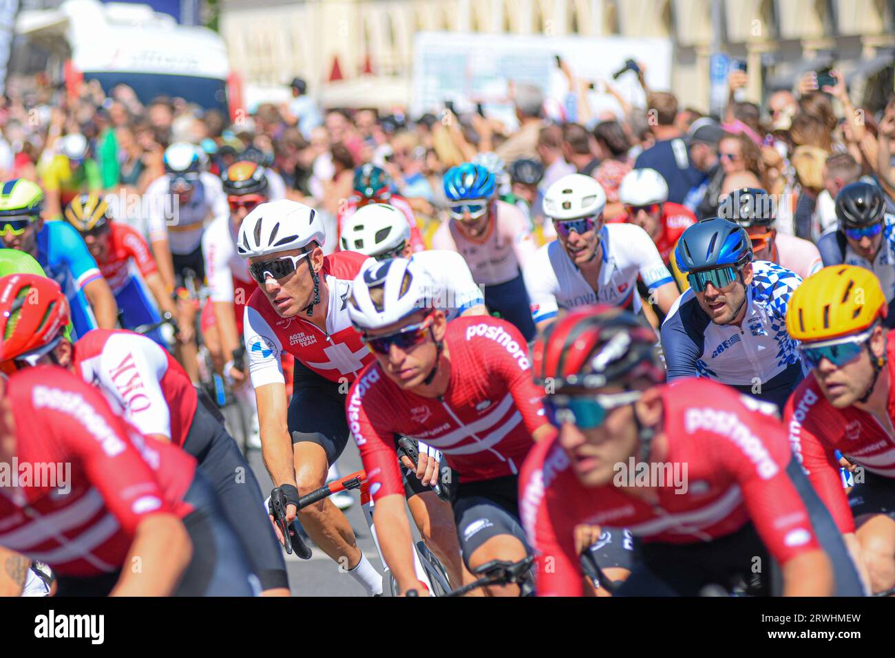 Cycling Road. European Championships Munich 2022 Stock Photo - Alamy