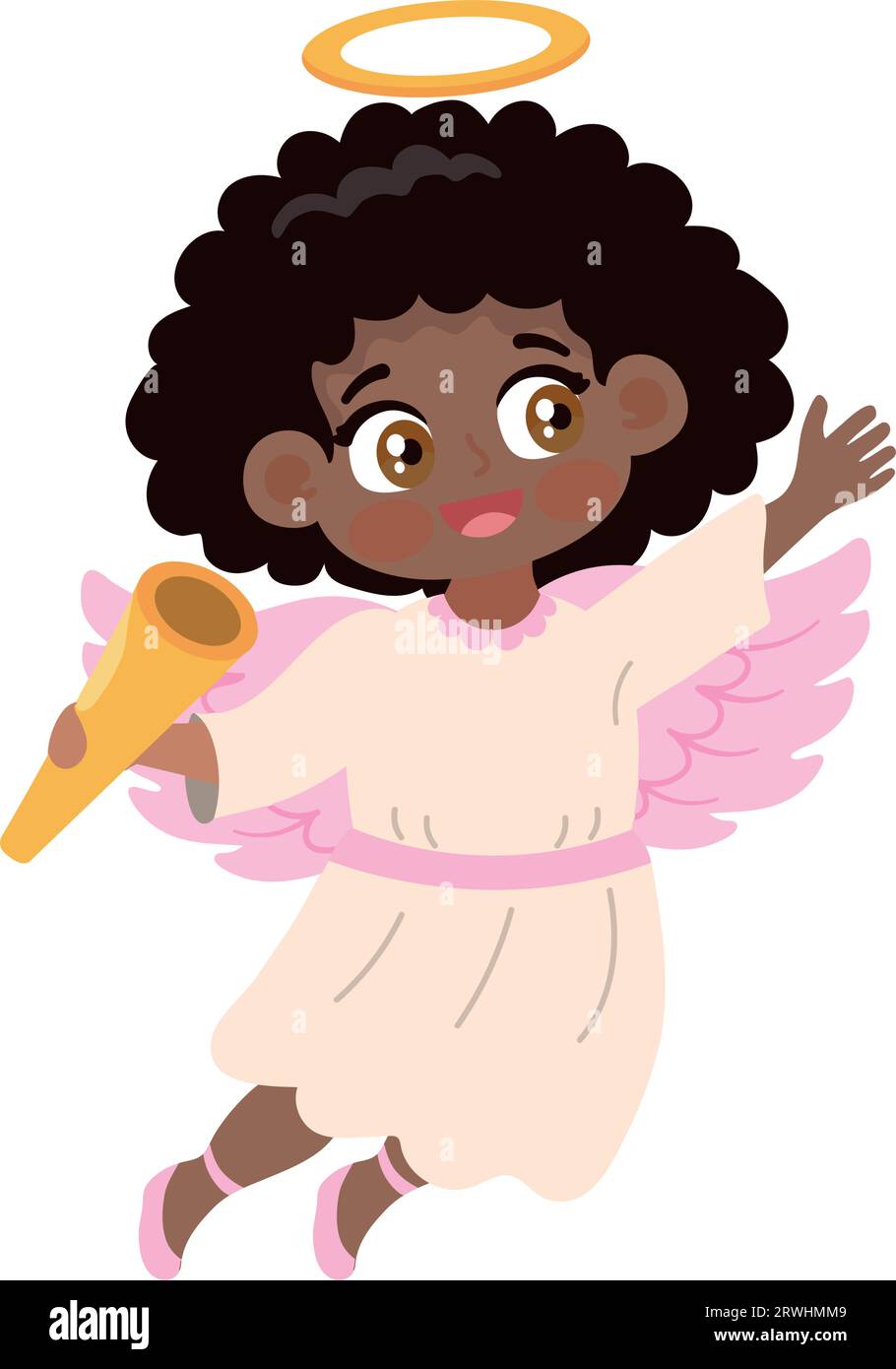 little angel cute icon Stock Vector Image & Art - Alamy