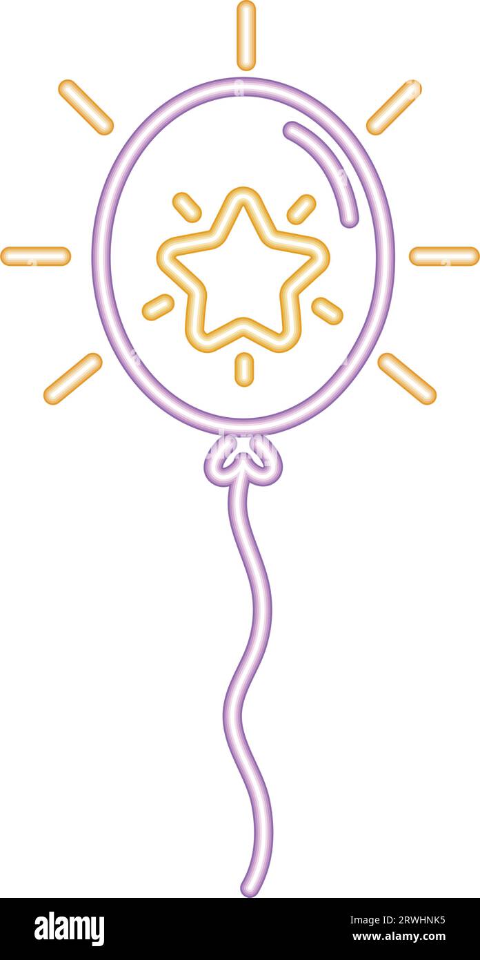 helium neon balloon greeting Stock Vector Image & Art - Alamy