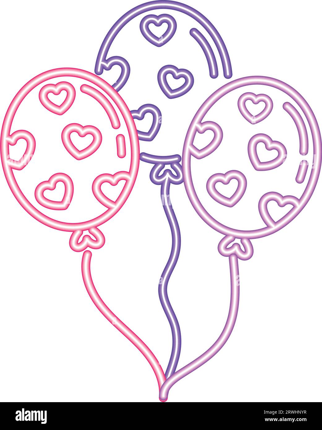 helium neon balloons icon Stock Vector Image & Art - Alamy