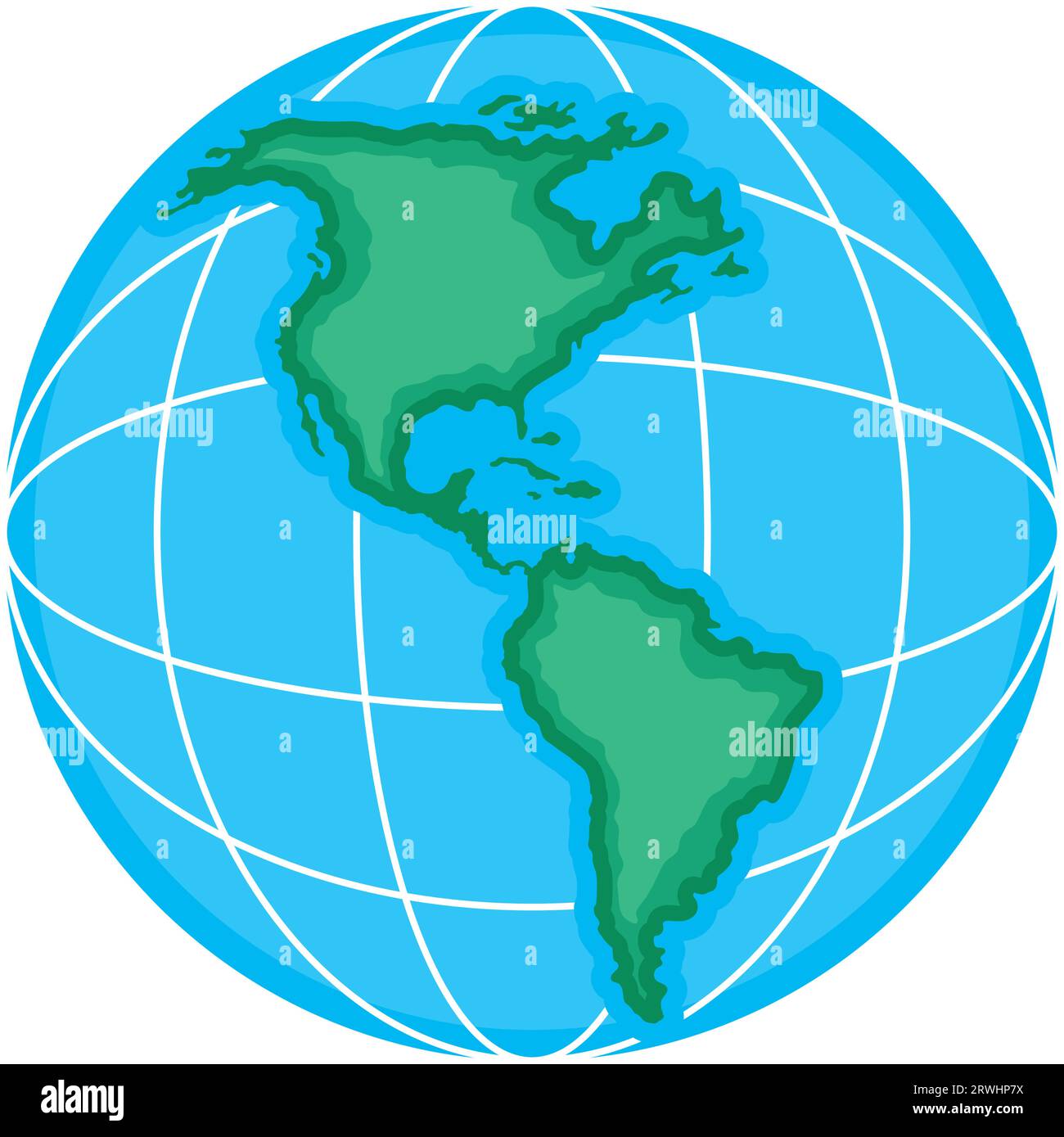 america map globe icon Stock Vector Image & Art - Alamy