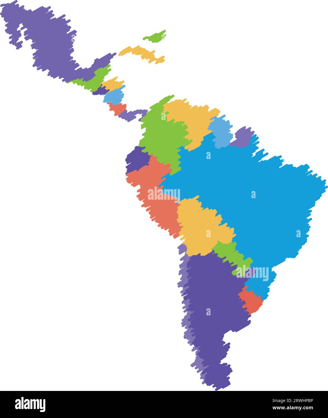 america map grunge color Stock Vector Image & Art - Alamy