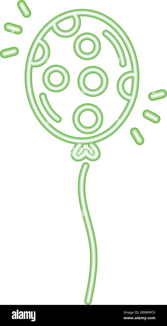 helium neon balloon shiny Stock Vector Image & Art - Alamy