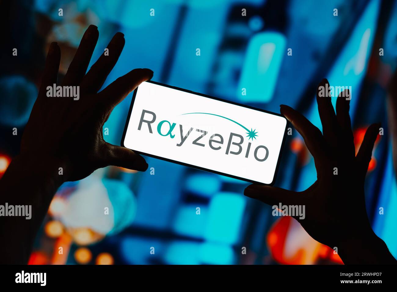Brazil. 19th Sep, 2023. In this photo illustration, the RayzeBio logo ...