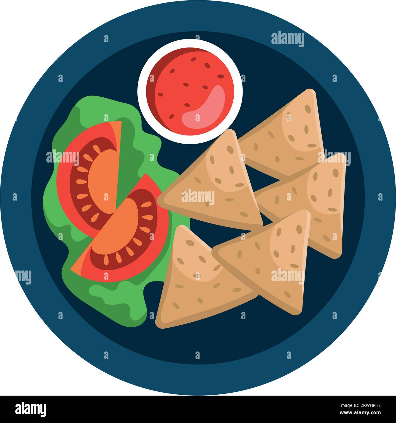 indian food appetizer icon Stock Vector Image & Art - Alamy