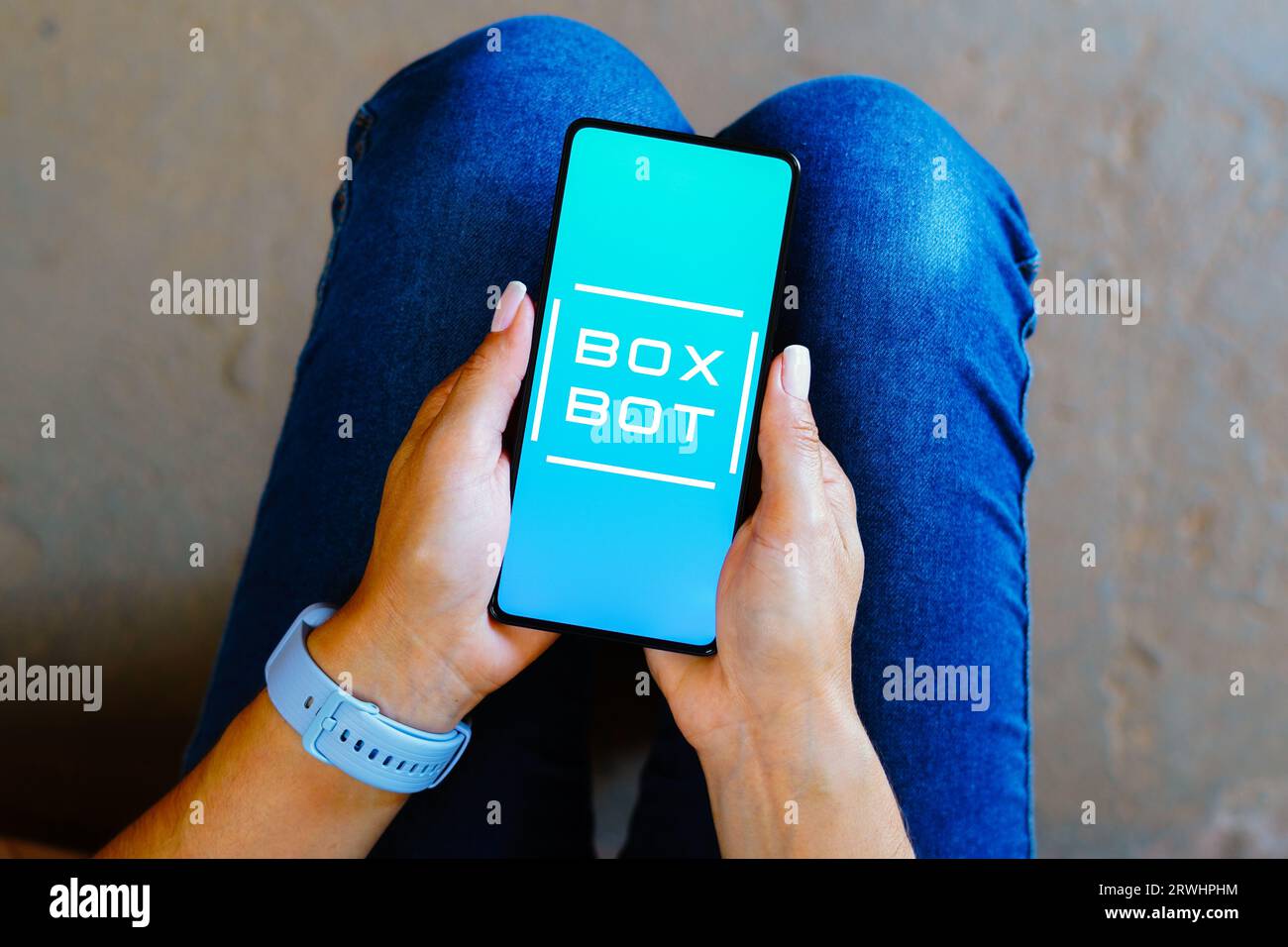Brazil. 19th Sep, 2023. In this photo illustration, the Box Bot logo is displayed on a ...