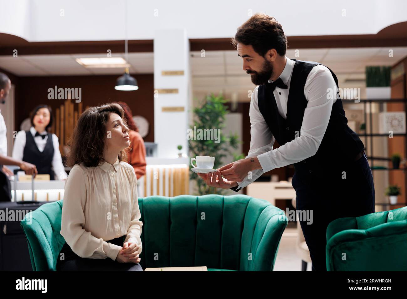 Entrance to employee lounge hi-res stock photography and images - Alamy