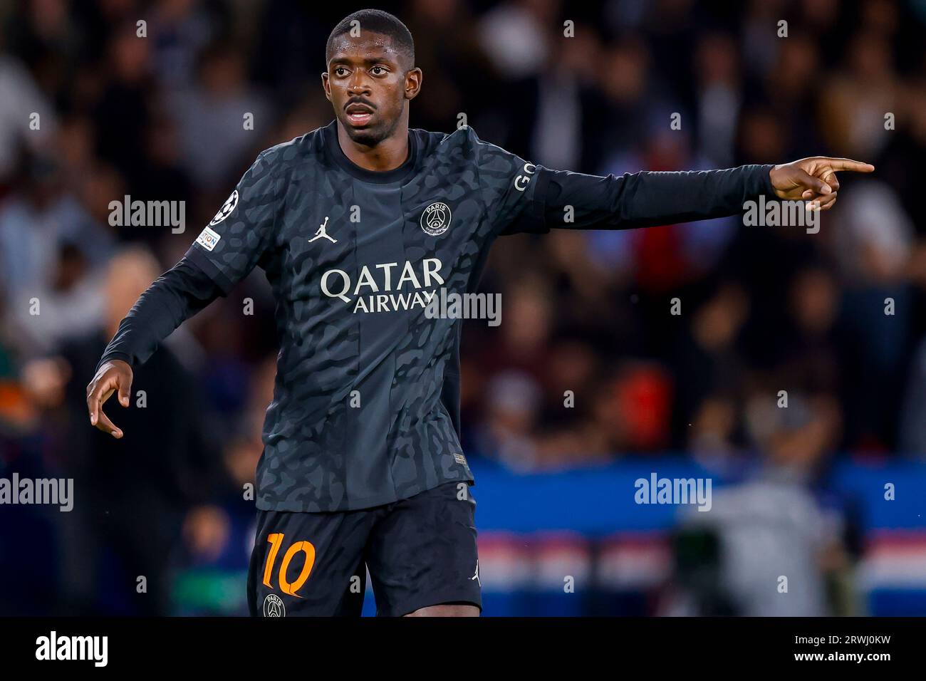 PARIS, FRANCE - SEPTEMBER 19: Ousmane Dembele (Paris Saint-Germain ...