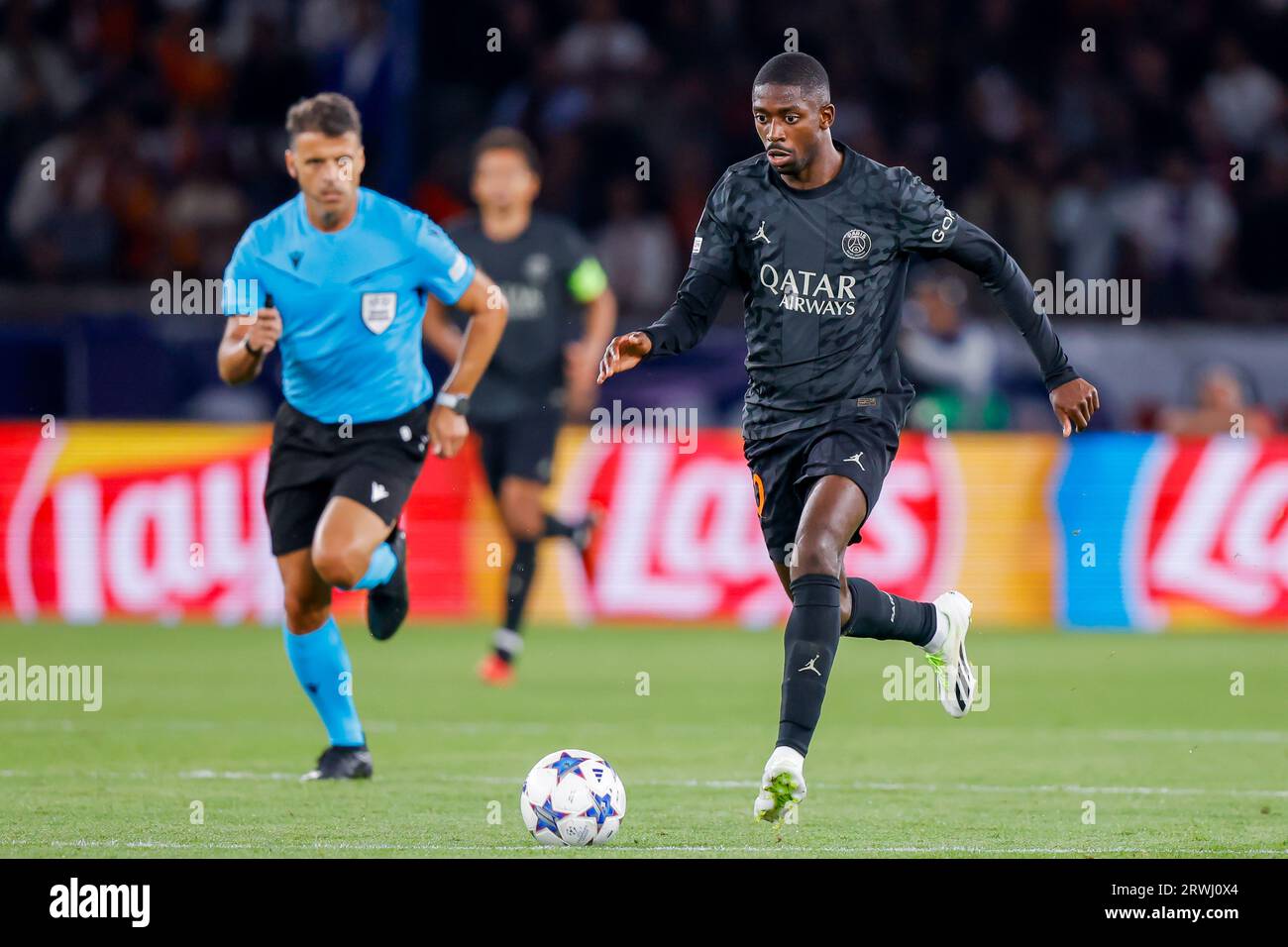 PARIS, FRANCE - SEPTEMBER 19: Ousmane Dembele (Paris Saint-Germain ...