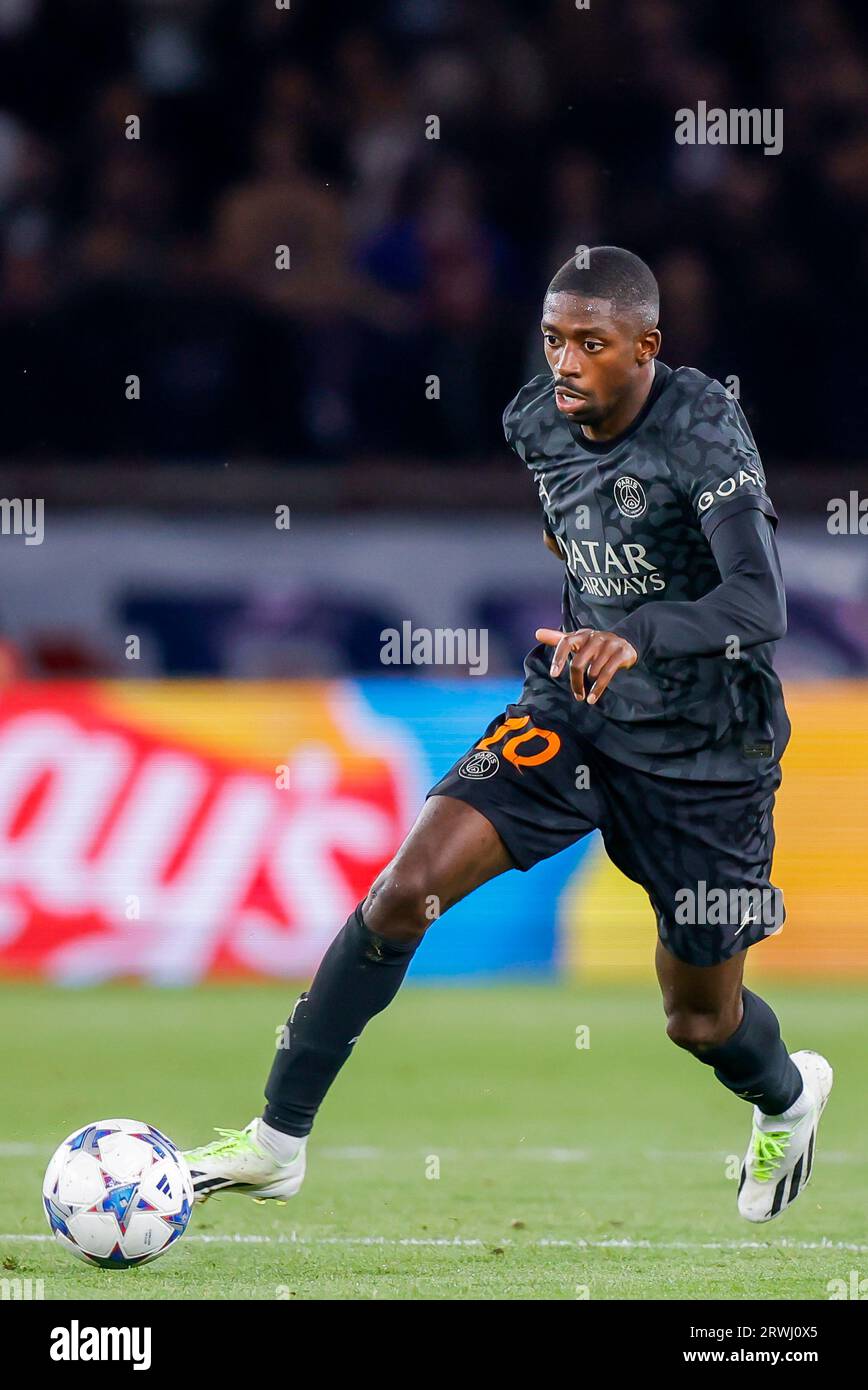 PARIS, FRANCE - SEPTEMBER 19: Ousmane Dembele (Paris Saint-Germain ...