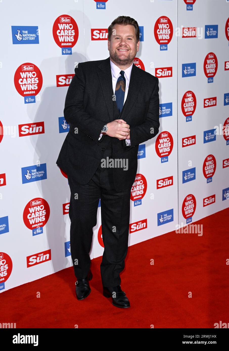 London, UK. September 19th, 2023. James Corden arriving at The Sun Who ...