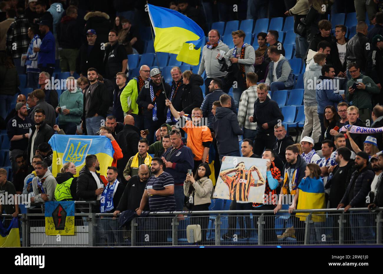Hamburg, Germany. 19th Sep, 2023. Soccer: Champions League, Shakhtar ...