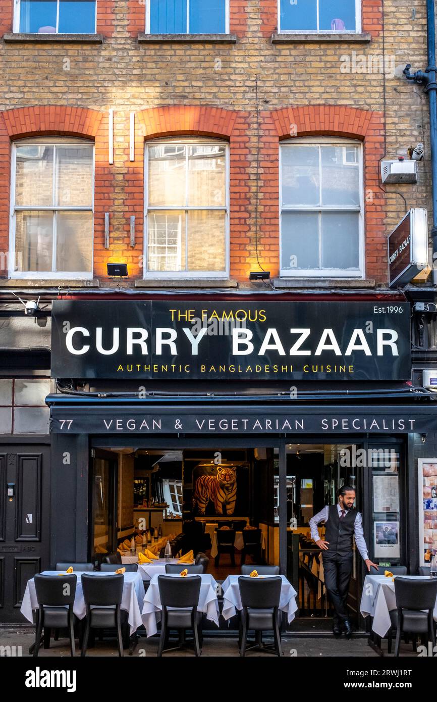 The Curry Bazaar Bangladeshi Vegan/Vegetarian Restaurant, Brick Lane ...