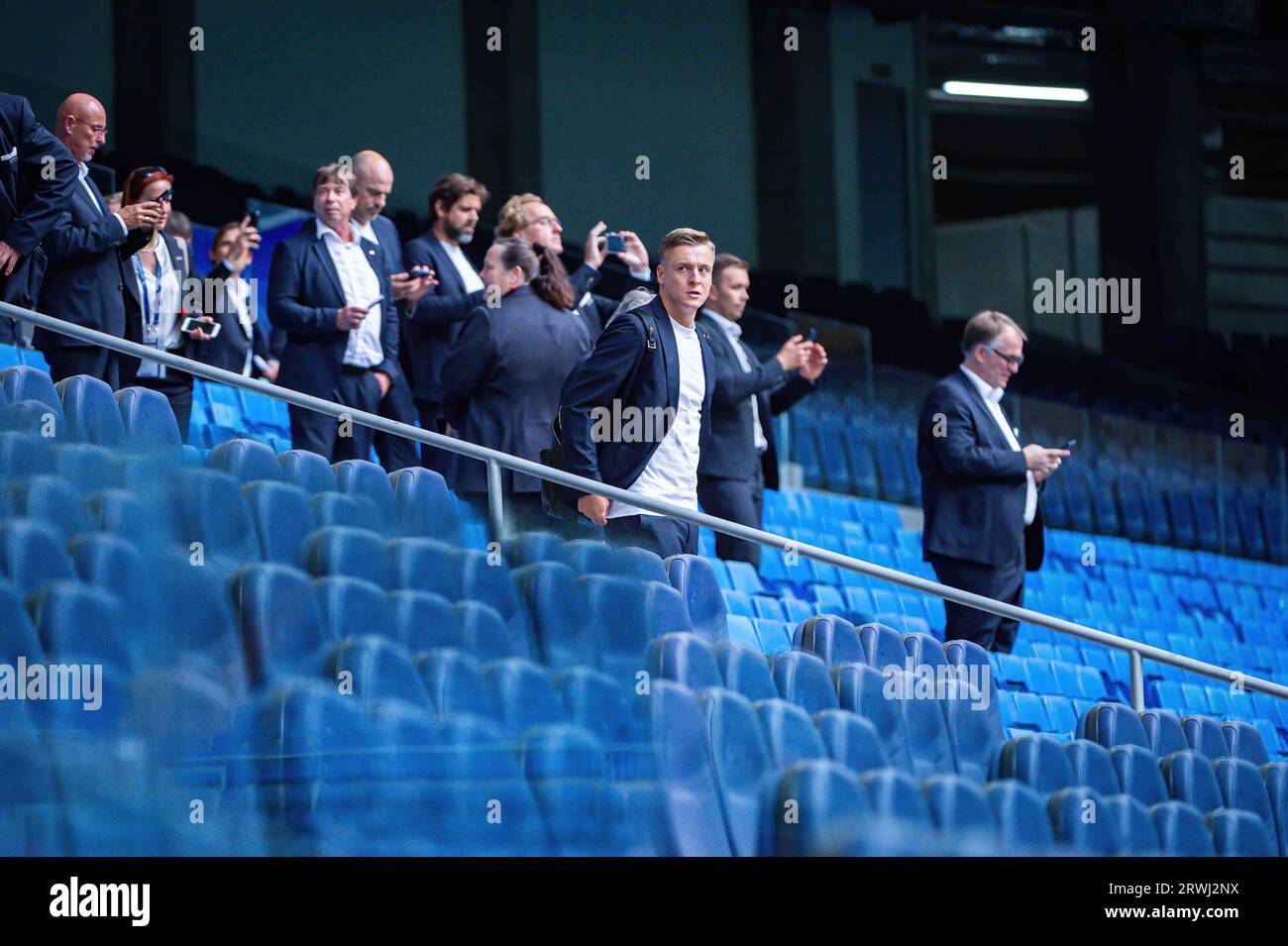 Madrid, Spain. 19th Sep, 2023. Felix Kroos, brother of Toni Kroos, seen ...