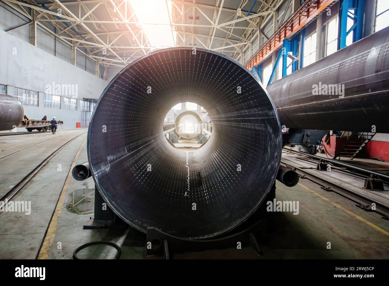 Tunnel factory warehouse hi-res stock photography and images - Alamy