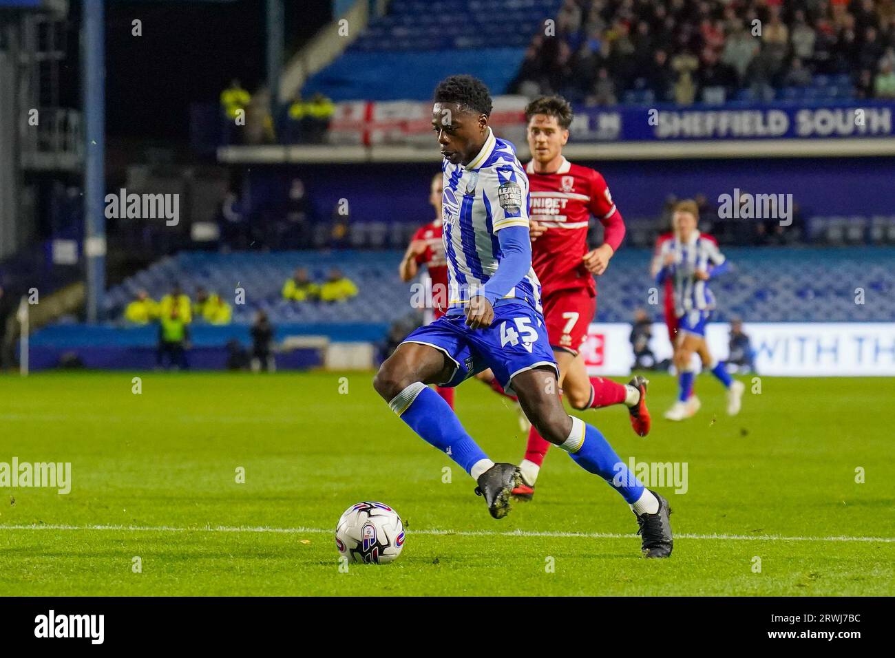 Sheffield, UK. 19th Sep, 2023. Sheffield Wednesday forward Anthony ...
