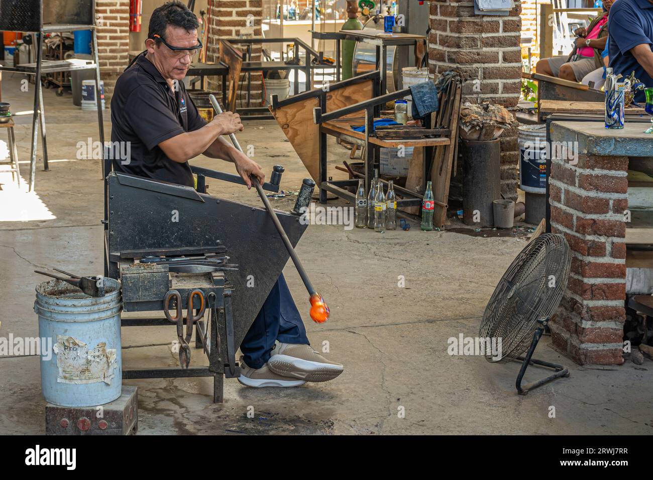 Mexico, Cabo San Lucas - July 16, 2023: La Fabrica de Vidrio Soplado ...